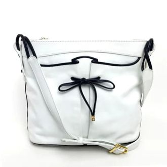 Celine Pre-owned Cuir sacs-ports-paule - Femme - Pre-owned - Blanc - Taille: ONE Size