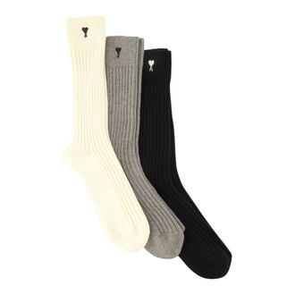Ami unisex, Sport, Multicolore, Taille: S Lot de trois paires de chaussettes Ami de Coeur