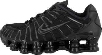 Nike Nike Damen Shox TL Sneaker, Mehrfarbig (Black/Black/MTLC Hematite/Max Orange 000), 44.5 EU