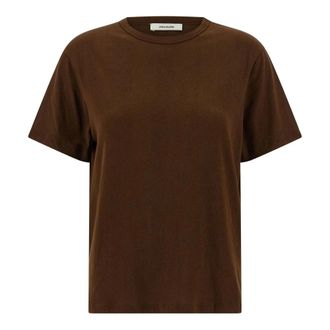 Entire studios Mini Tee - - Tops - Herren - Braun - XS