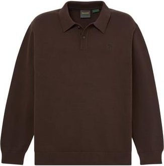 Timberland Pull &agrave; col polo en maille de coton