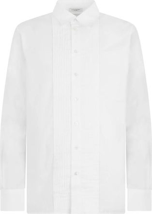 Paolo Pecora Homme, Chemises, Blanc, Taille: L Cotton Shirt