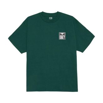 Obey Eyes Icon Tee - - Tops - Herren - Gr&uuml;n - M