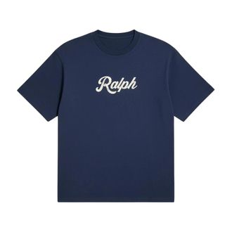 Polo Ralph Lauren Logo T-Shirt - - Tops - Herren - Blau - L