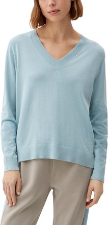 s.Oliver Strickpullover mit V-Ausschnitt
