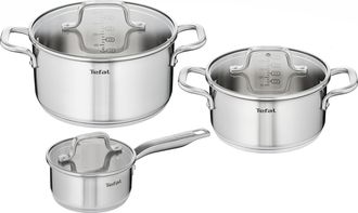 T-fal Virtuoso Kochgeschirr-Set - 3-teilig - Für alle Herdarten geeignet