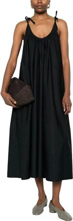 Co Femme, Robes, Noir, Taille: 38 FR Gathered Halter Dress