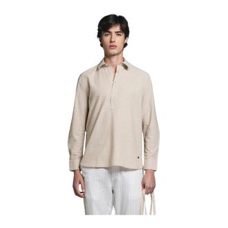 IMPURE Pop-over Poloshirt - - Shirts - Herren - Beige - M
