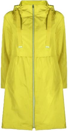 Herno Femme, Manteaux, Jaune, Taille: 46 FR Parka L&eacute;g&egrave;re