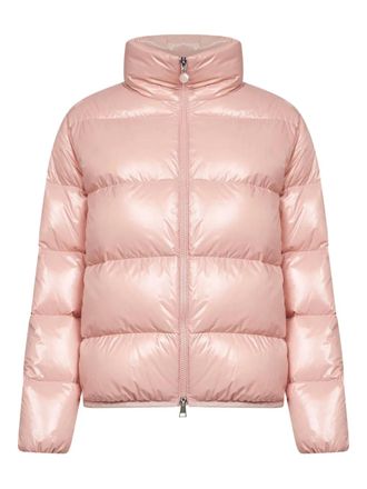 Moncler veste matelass&eacute;e Abbadia &agrave; col montant - Rose