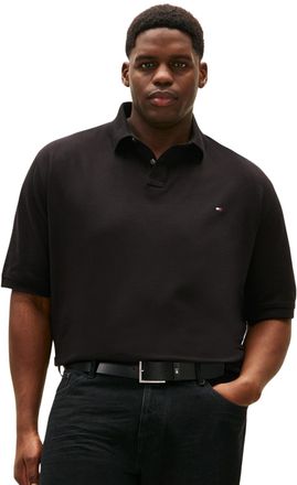 Tommy Hilfiger Herren Bt-1985 Regular Polo-B Mw0Mw43017 S/S Poloshirt, Black (Black), XXL Gr&ouml;&szlig;en