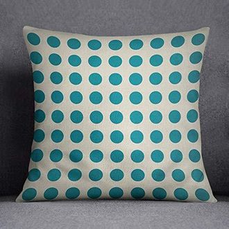 Bonamaison Le Jardin du Lin Kissenhüllen, Cotton, Mehrfarbig, 45x45