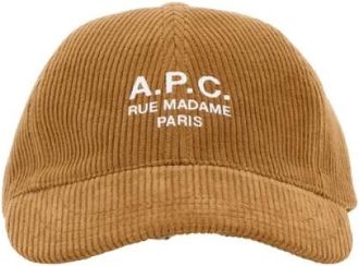 A.P.C. A.p.c., Femme, Accessoires, Brun, Taille: 60 CM Chapeaux Marron Élégants Collection
