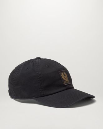 Belstaff Kappe Mit Ph&ouml;nix-logo F&uuml;r Unisex Baumwolle Schwarz One Size