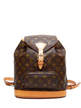 Louis Vuitton sac à dos Montsouris MM (1998) - Marron