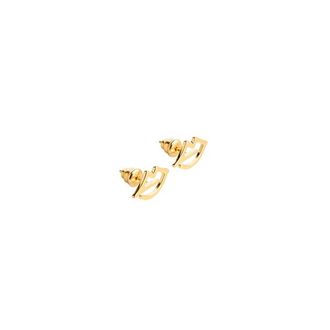 Mara Paris Lippen-Vermeil-Ohrringe - Gold