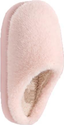 Generic Pantoufles pour Femmes &Agrave; Plateforme Pelucheuse, Pantoufles &Agrave; Enfiler, Chaussures dhiver Confortables Et Chaudes en Peluche pour Lint&eacute;rieur Et Lext&eacute;rie