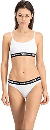 Puma WOMEN STRING 2P PACK - Color: white / white _ Talla: S