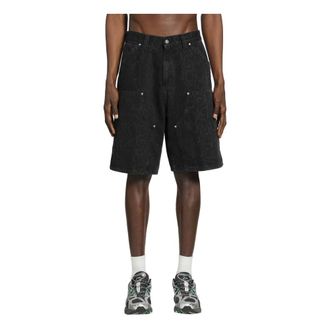 Carhartt Work in Progress Homme, Shorts, Noir, Taille: L OG Double Knee Short