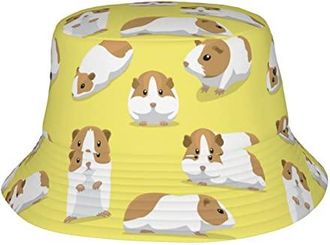 Generic Funky Seau Chapeau Motif Mignon de Cochon dInde de Dessin animé Chapeaux de Visière Mode Bonnet de Soleil pour Golf Filles Femmes