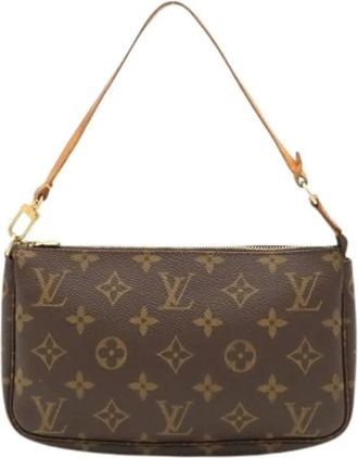 Louis Vuitton Pre-owned Monogram Canvas Pochette - Femme - Pre-owned - Brun - Taille: ONE Size