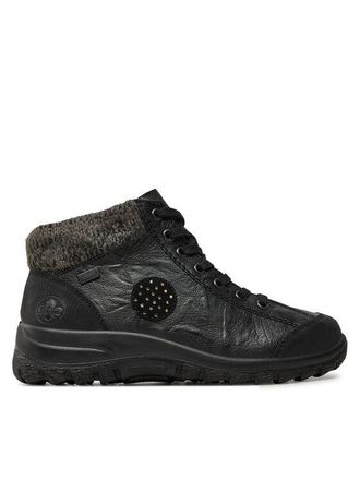 Rieker Schn&uuml;rschuhe L7110-01 Schwarz