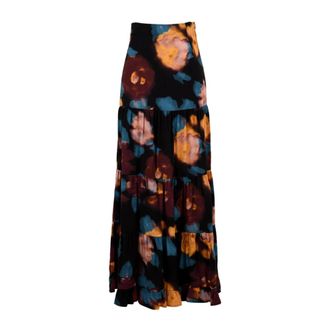 Mar De Margaritas Carrie V4 Rock - - Skirts - Damen - Gr&uuml;n - XS