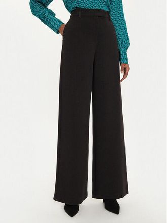 Fracomina Palazzohose FR24WV3004W50901 Schwarz Wide Leg