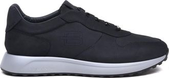 Baldinini Nubuck Sneaker - - Shoes - Herren - Blau - 43 EU