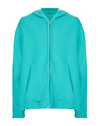 8 by YOOX HEAVY COTTON-BLEND OVER-SIZE ZIPPER HOODIE