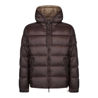 Afterlabel Verbier Puffer Jacket - Homme - Vestes - Brun - Taille: XL
