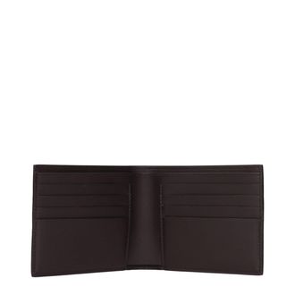 Ferragamo Grained Leather Wallet - Brown