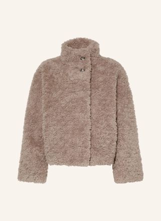 IQ Studio Iq Studio Kunstfell-Jacke beige