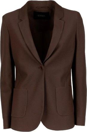 Seventy Femme, Vestes, Brun, Taille: 42 FR Venezia Blazer