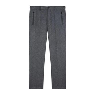 Paul & Shark Graue Chino-Hose aus technischer Wolle - - Trousers - Herren - Grau - L