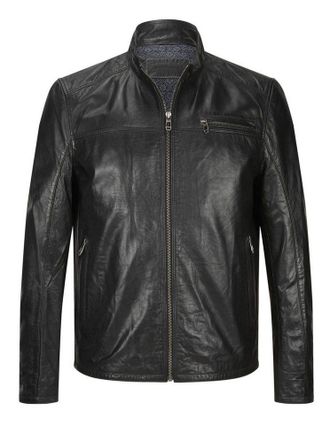 Milestone Lederjacke MSMarco Herrenjacke aus softem Lammnappa Leder