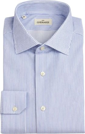 Alessandro Gherardi Homme, Chemises, Bleu, Taille: 2XL 38P3 620Righe Celeste