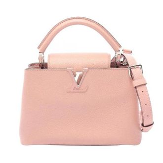 Louis Vuitton Pre-owned Capucines BB Taurillon Leder Handtasche - - Pre-owned - Damen - Rosa - ONE SIZE