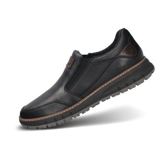 Bugatti Herren-321-AOP60-1000-1000-Slipper,schwarz,41