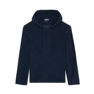 Vilebrequin Terry Langarm-Hoodie-T-Shirt - - Sweatshirts & Hoodies - Herren - Blau - L