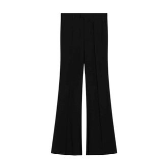 Balenciaga Schwarze regul&auml;re Hose - - Trousers - Damen - Schwarzk - XS