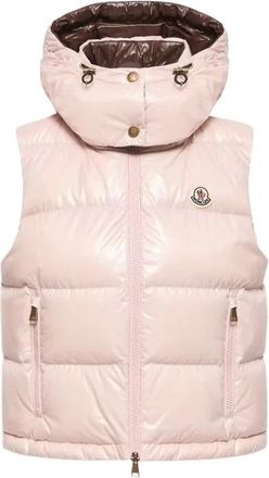 Moncler Femme, Vestes, Rose, Taille: 42 FR Biois Down Vest