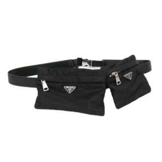 Prada Pochette de ceinture Tessuto Pre-owned - Homme - Pre-owned - Noir - Taille: ONE Size