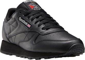 Reebok Herren Classic Leather Sneaker, Core Black Core Black Pure Grey 5, 34.5 EU