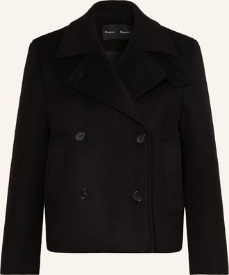 Proenza Schouler Cabanjacke Nola schwarz