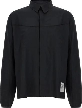 SATISFY Satisfy, Homme, Vestes, Noir, Taille: M Ambientwarp River Shirt