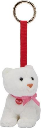 MC2 Saint Barth Femme, Sacs, Blanc, Taille: ONE Size Charm avec Mini Chat en Peluche