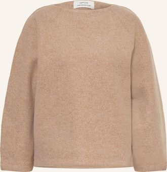 OPUS Sweatshirt Gusera Mit 3/4-Arm braun
