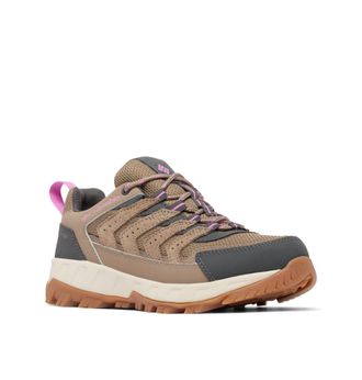 Columbia Strata Trail Low WP Schuhe, Leicht, Wasserdichtes Design, Hervorragende D&auml;mpfung, Hohe Energier&uuml;ckgabe, Nicht abf&auml;rbender Grip, Schmutzschutz - Damen