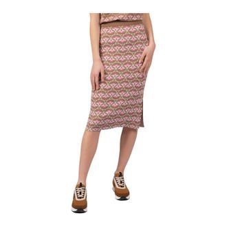 Max Mara Femme, Jupes, Brun, Taille: 36 FR Jupe crayon en maille de viscose